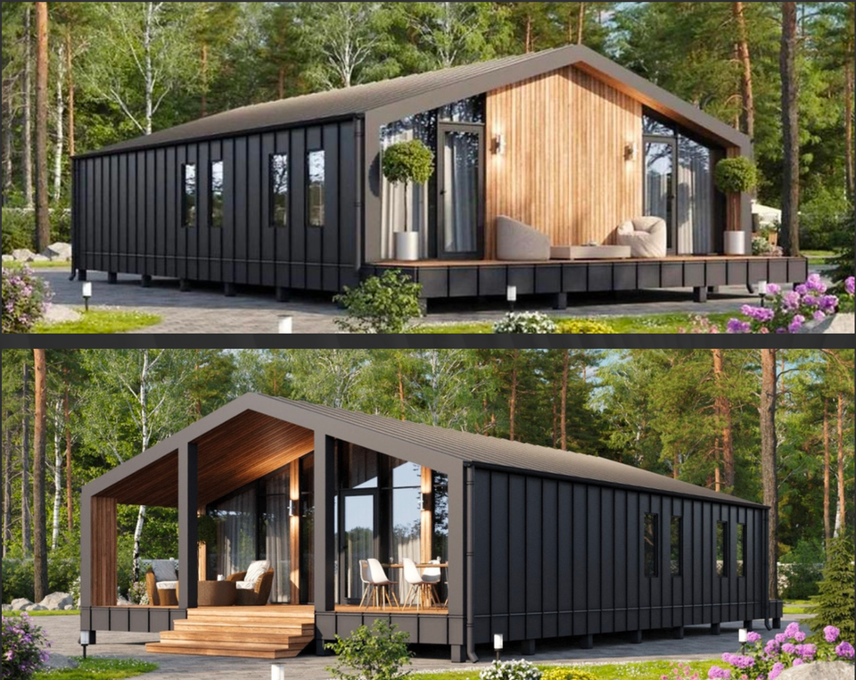 House kit ready for installation (SIP's) house SKANDY 120 m2(3-4 bed ...