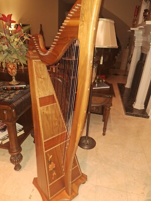 custom made Floor Harp 34 strings | eBay