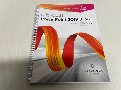 Microsoft PowerPoint 2019 & 365 Level 2 of 3 Fast Course Labyrinth ...