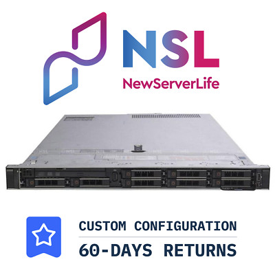 DELL R640 8SFF Server 2x Gold 6140 2.3GHz 36 Cores H730p Choose RAM | eBay