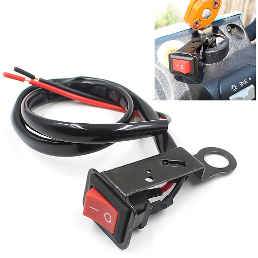 3pc Motorcycle Flameout Switch Modified Motor Electric Vehicle Flameout ...