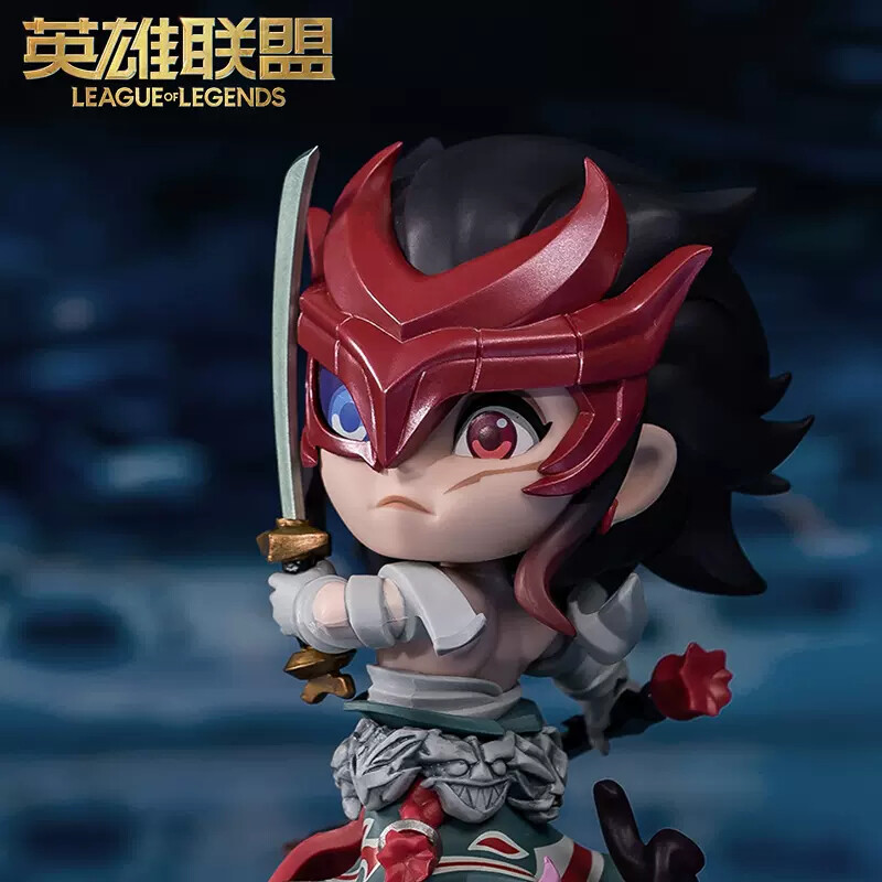 Original League of Legends The Unforgotten Yone PVC Collectibles Figure ...