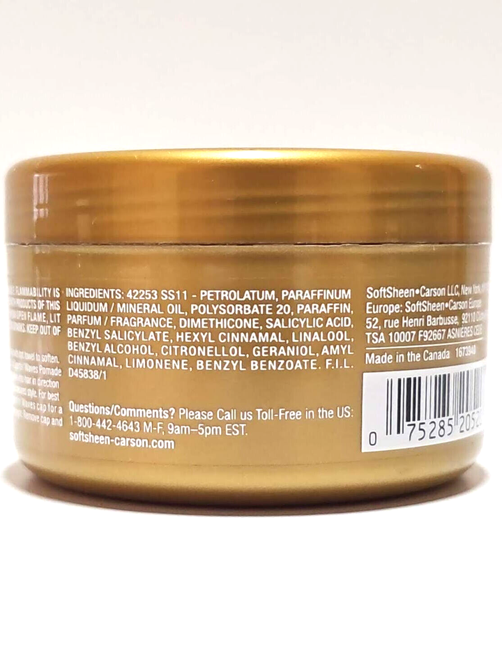 SoftSheen Carson Sportin' Waves Maximum Hold Pomade - 3.5 oz | eBay