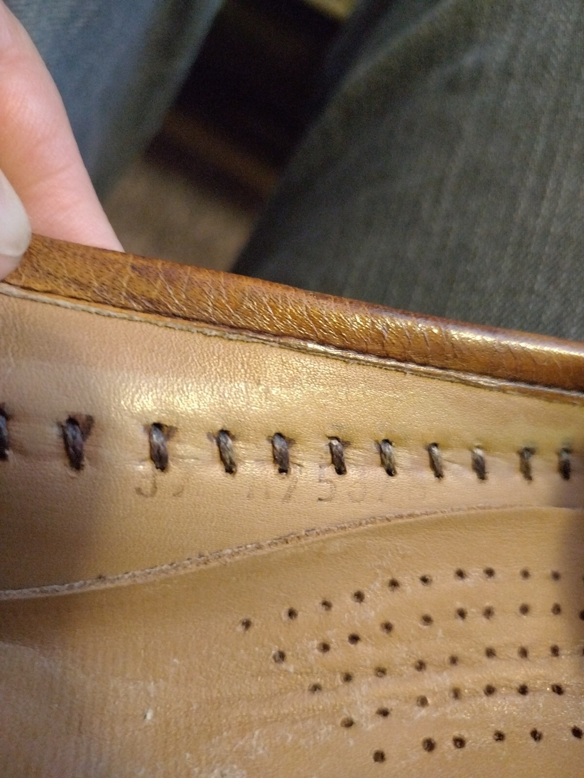 ALAN PAYNE Genuine Fawn Skin And Crocodile Penny Loaf… - Gem