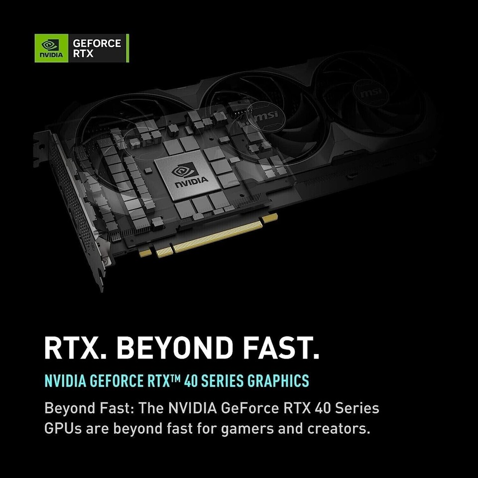 2023 MSI Codex R Gaming Desktop RTX 4060 i5-13400F 16GB RAM DDR5 1TB ...