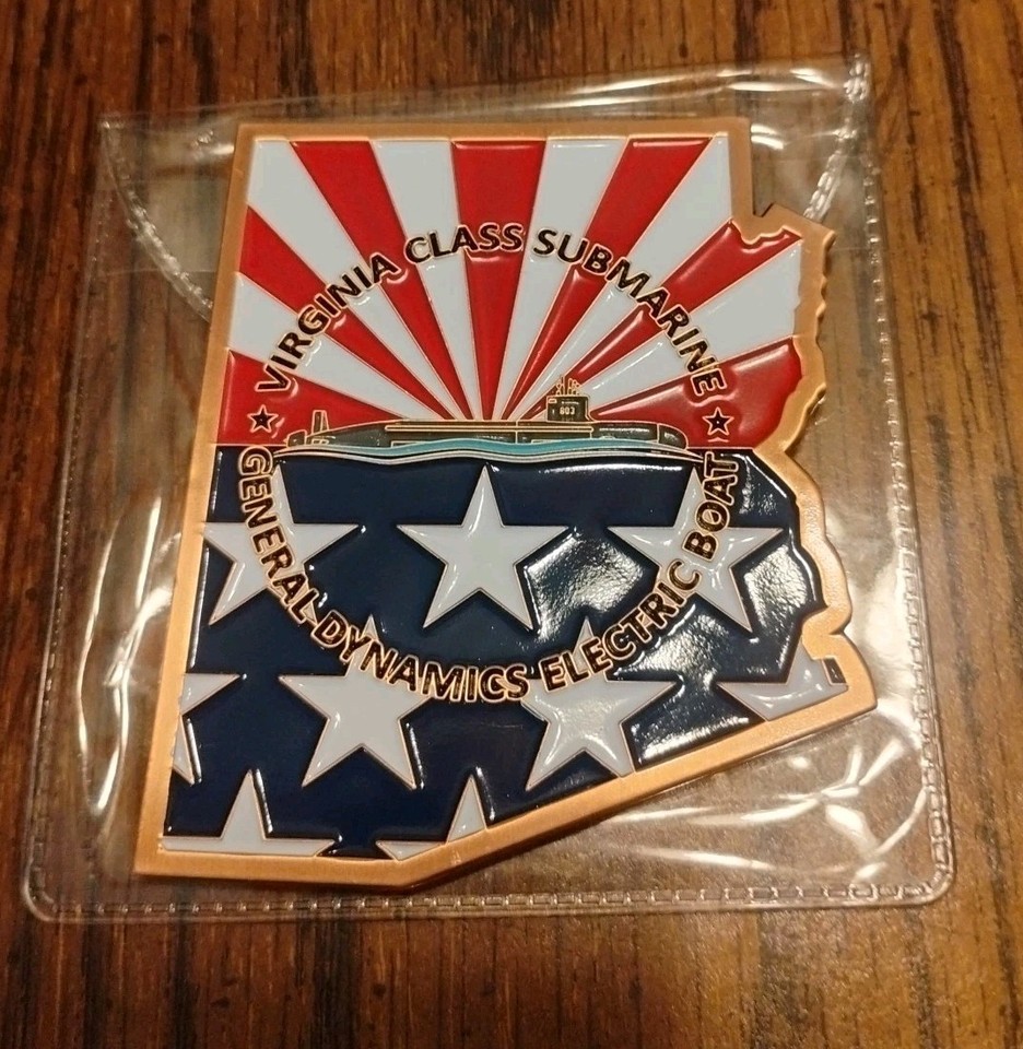 USS Arizona SSN-803 Submarine Challenge Coin EB - Free Shipping | eBay