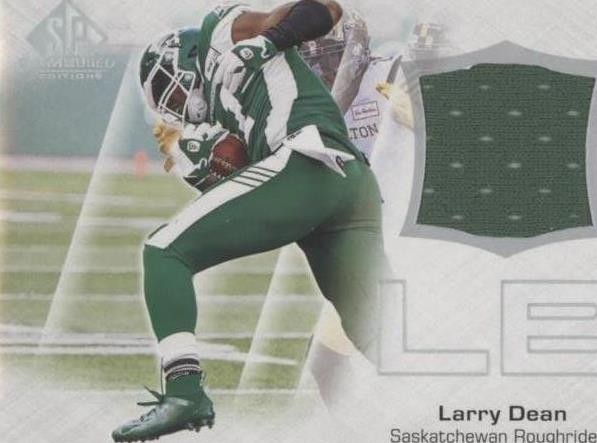 2023 Sp Game Used Edition Cfl - Larry Dean #CFL-LD Jersey (MEM, RC) for ...