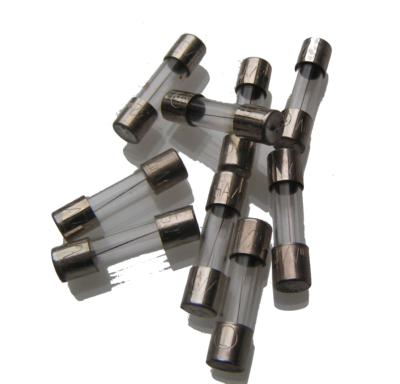 Slow Blow Anti-Surge Glass Fuses 5x20mm 32mA to 7A Range 10 Pieces ...