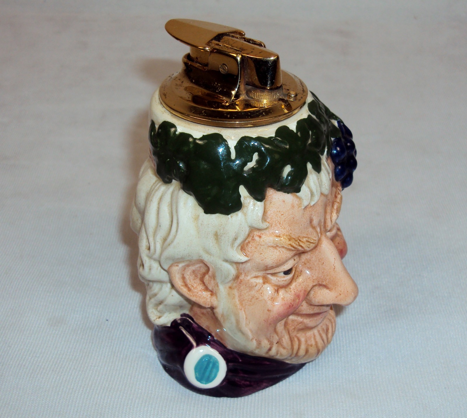 Toby Character Jug "Bacchus" Table Lighter (Small) ~ Royal Doulton ...