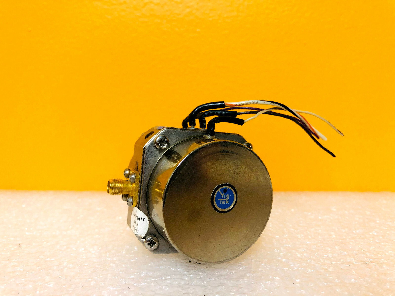 HP 0960-0473 (Rev:C) Yig-Tek 183-60 22 GHz SMA (F-F) Yig Tuned Filter ...