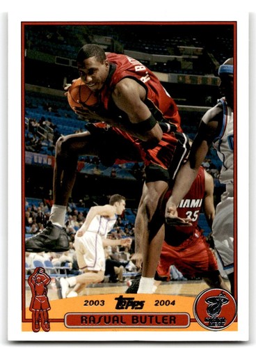2003-04 Topps Rasual Butler Miami Heat #102 | eBay
