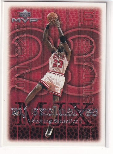 99/00 UD MVP MICHAEL JORDAN MJ EXCLUSIVES #192 | eBay