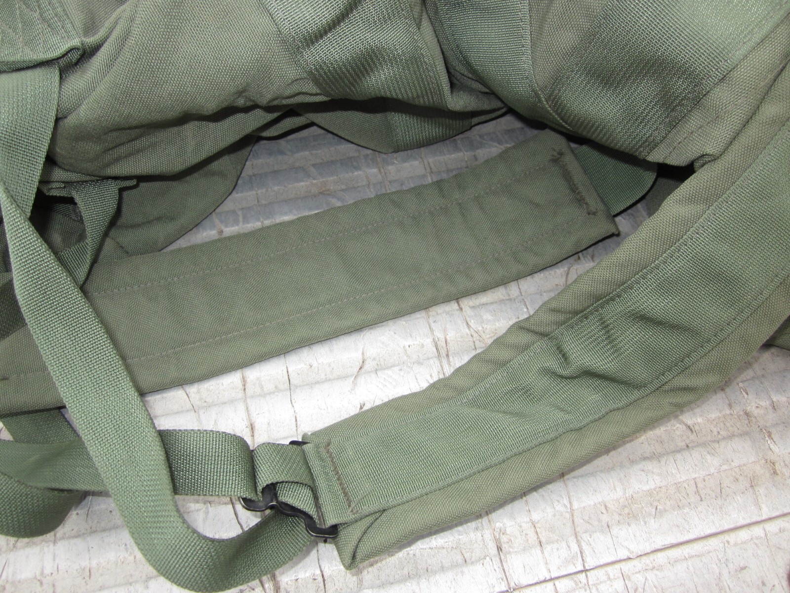 Genuine US Military ZIPPERED Army Navy IMPROVED Duffel Bag 8465-01-604 ...