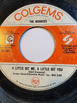 The Monkees – A Little Bit Me, A Little Bit You / The Girl I Knew GOOD ...
