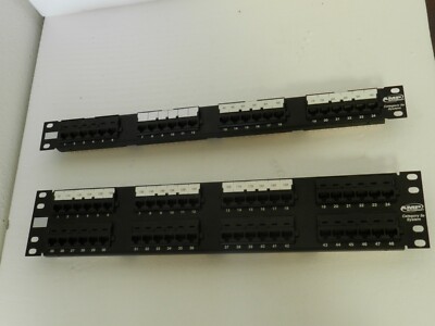 AMP Netconnect Category 5e System 19 inch Rack Mount Patch Panel | eBay