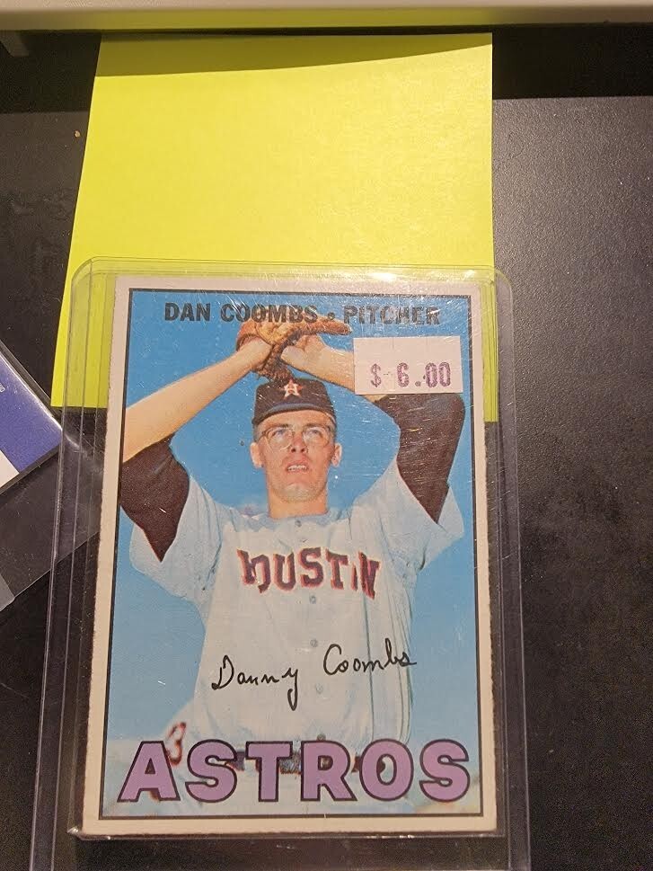 1967 Topps Dan Coombs #464 EX-MT+ | eBay