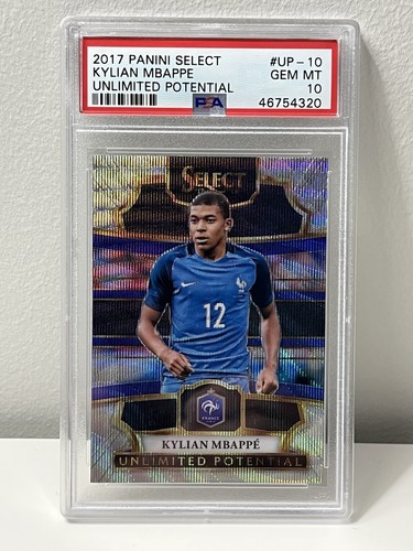2017-18 Select Kylian Mbappe Unlimited Potential Prizm #UP-10 PSA 10 GEM MINT | eBay