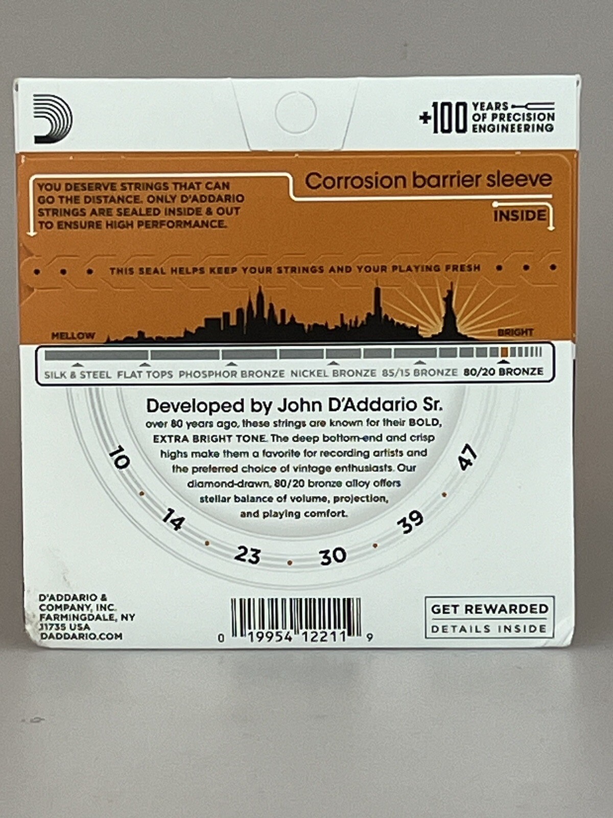 D'Addario EJ10 Guitar String for sale online | eBay