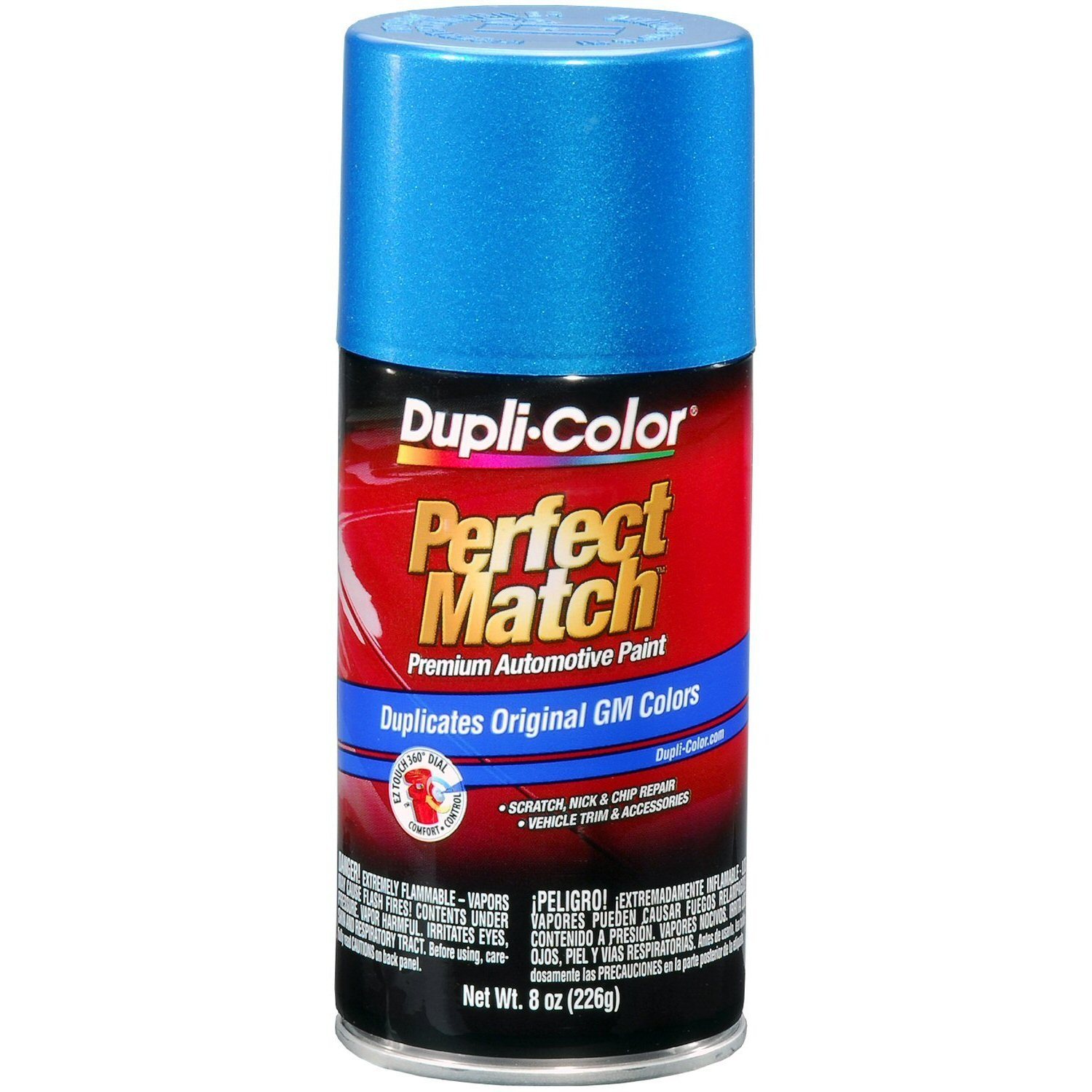 Duplicolor BGM0533 WA9656 For GM Code 22 Bahama Blue 8 oz. Aerosol ...