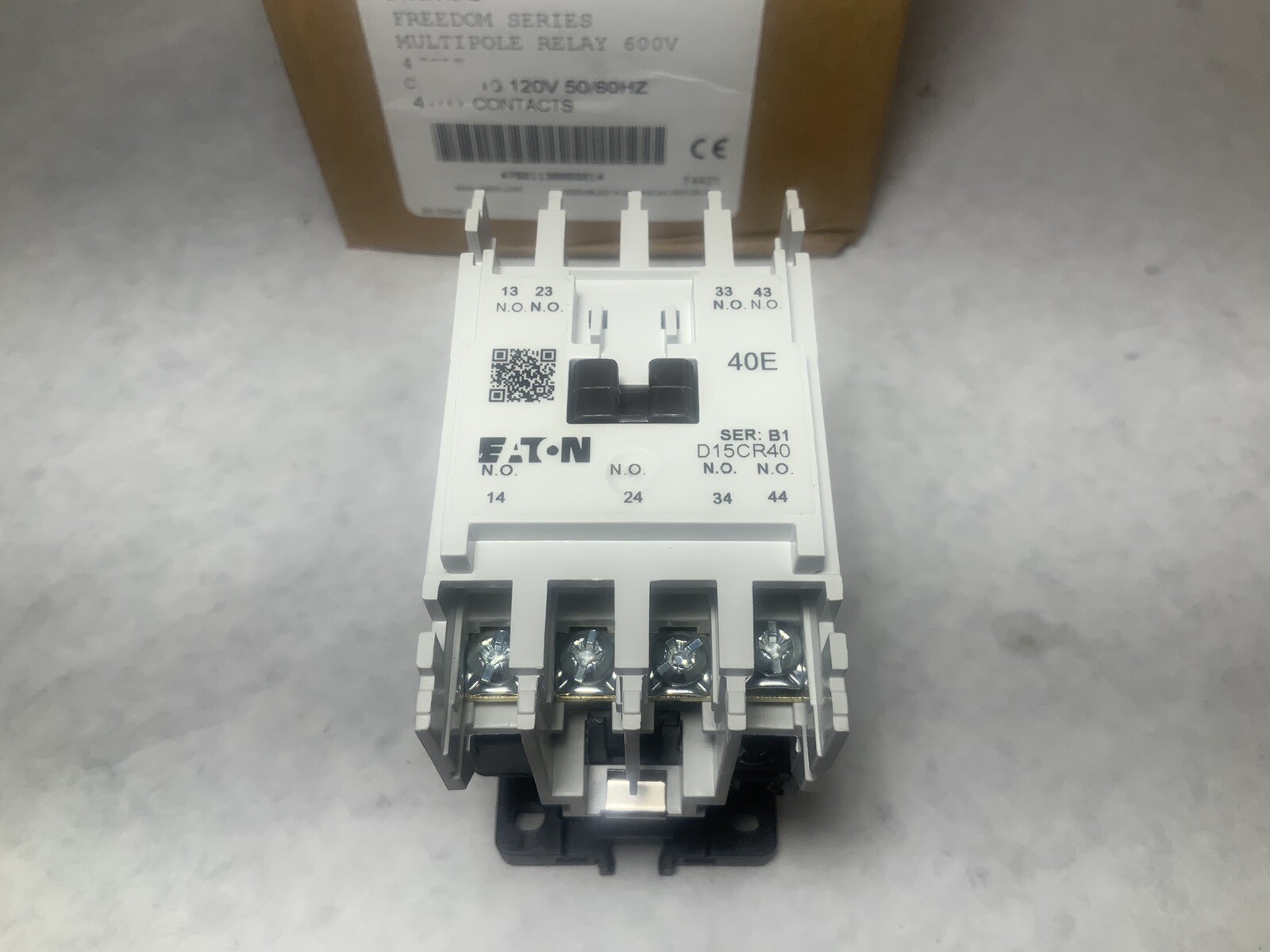 EATON D15CR40AB SER. B1 110/120V Multipole Relay | eBay