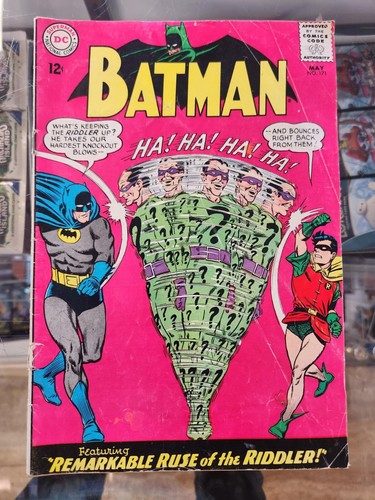 BATMAN #171 (DC Comics, 1965) – 1st Silver Age RIDDLER - 3.0 condition ...