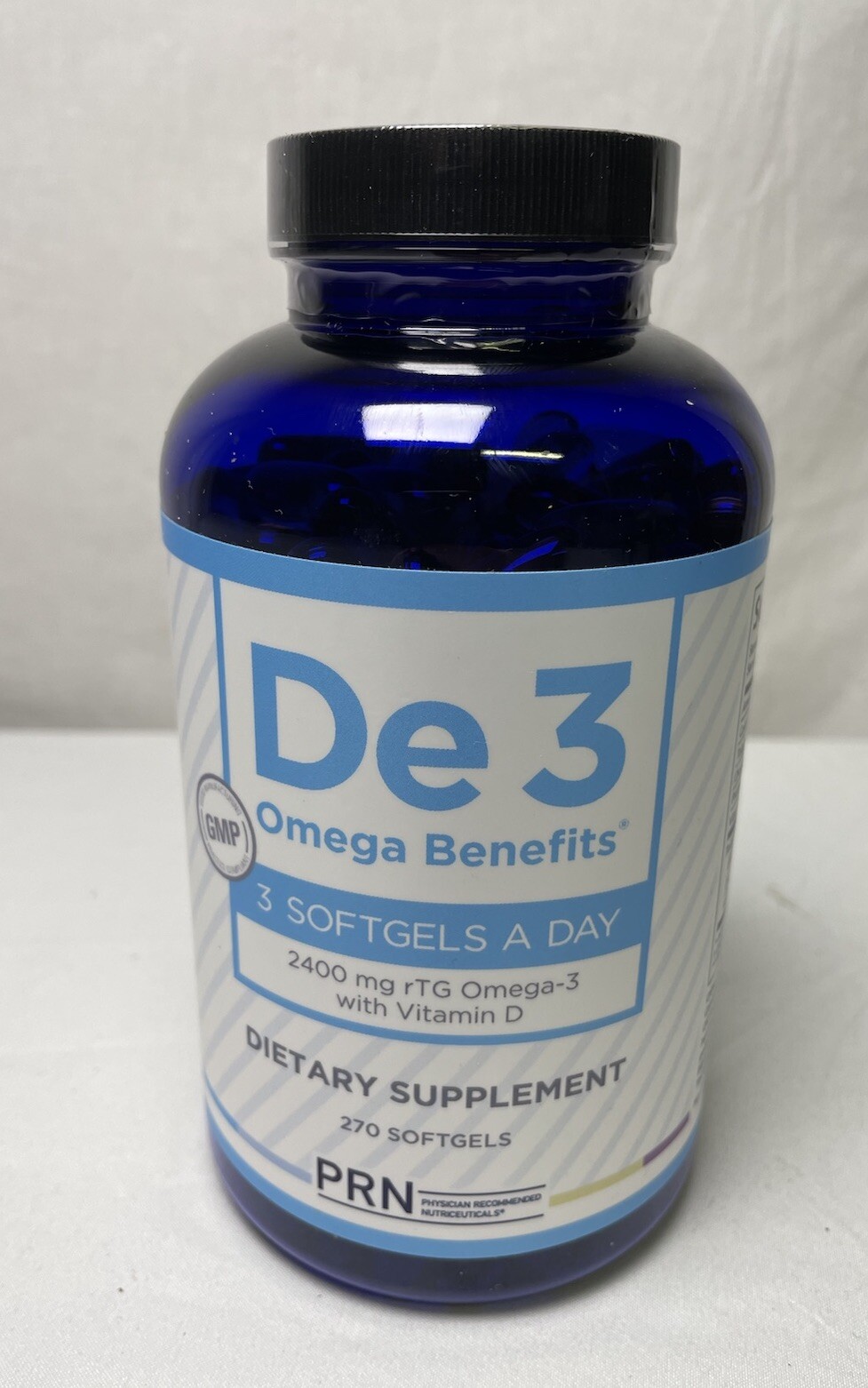 DE3 OMEGA 3 Fish Oil Dietary Supplement PRN 270 Softgels - 7/2026 | eBay