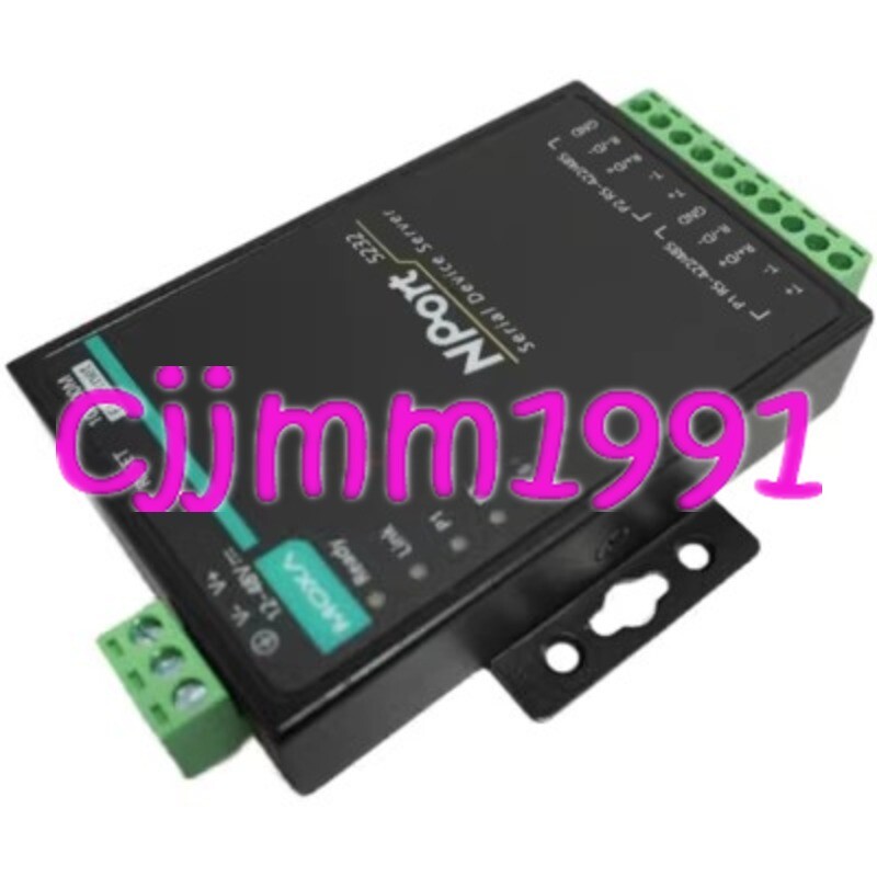 1PC MOXA NPORT 5232-T RS422/485 2-port wide temperature serial port ...