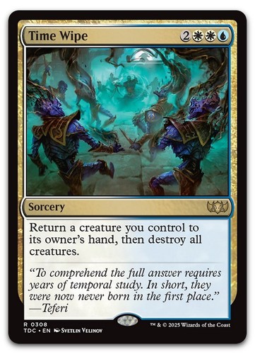 Time Wipe #308 (NM) Tarkir Dragonstorm TDC Magic MTG | eBay