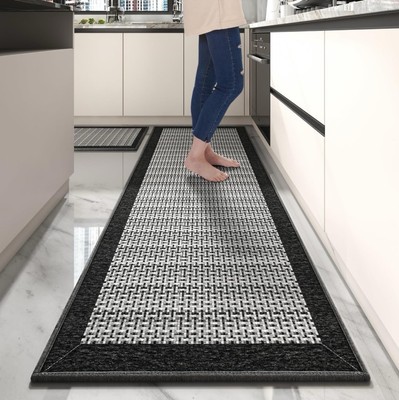 Non Slip Kitchen Rugs Sets of 2 - Extra Large 2.5'x6' + 20"x32" Runner ...