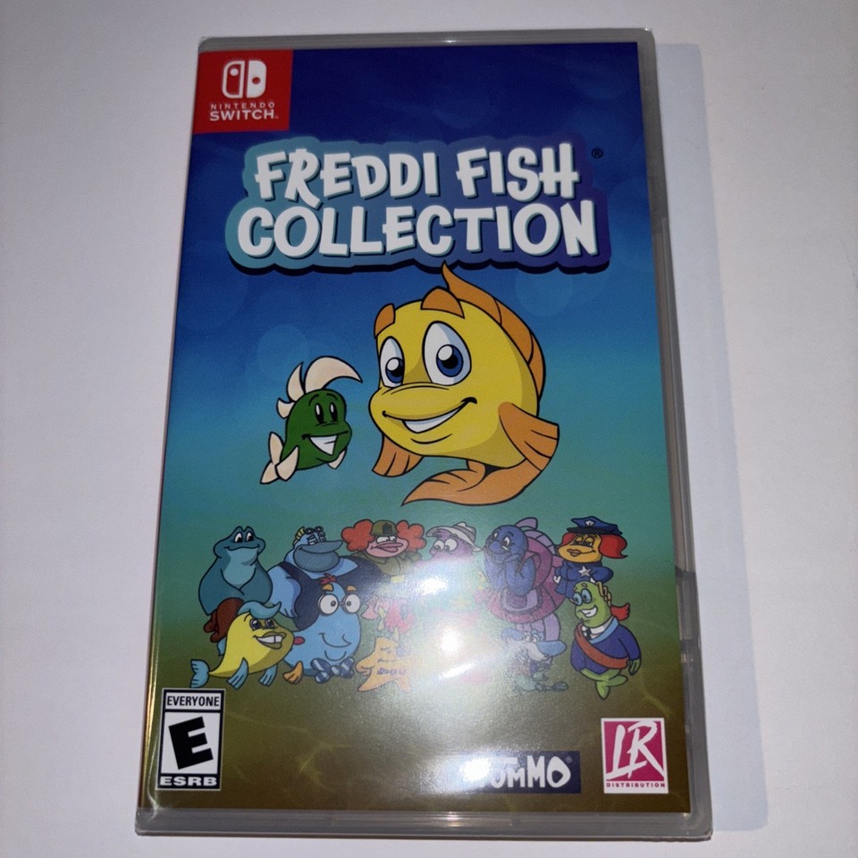 BRAND NEW FREDDI FISH COLLECTION LIMITED RUN GAMES U.S. ESRB VERSION ...