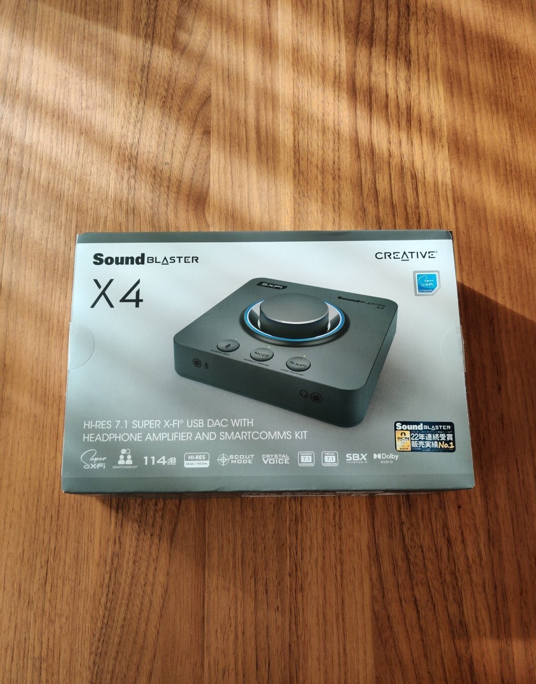 Creative Sound Blaster X4 7.1 Kanal USB-DAC- und Verstärker-Soundkarte ...