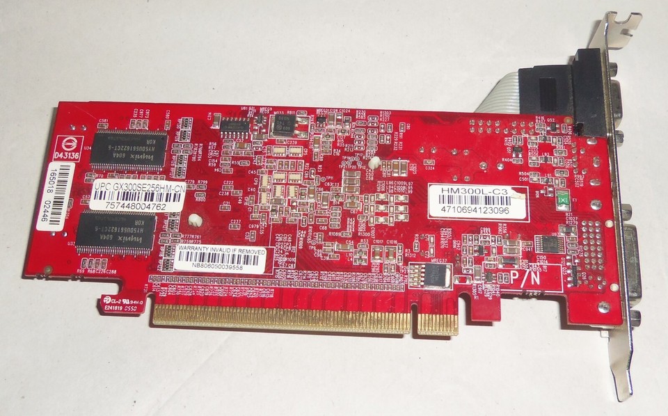 Diamond ATI Radeon X300SE GPU | DM-HM300L-C3 | 256MB DDR PCI-E | DVI S ...