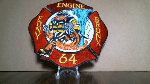 NEW YORK CITY FDNY BRONX ENGINE 64 FIRE DEPT PATCH - UNUSED | eBay