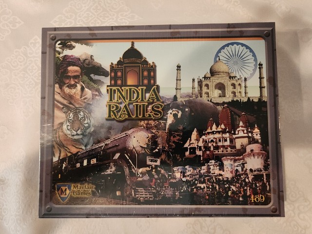 India Rails Mayfair Games Board Game 2005 489 for sale online | eBay