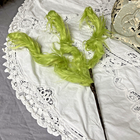 2x Whimsical Grinch Green Fluffy Spiral Christmas Grinch Pick Green ...