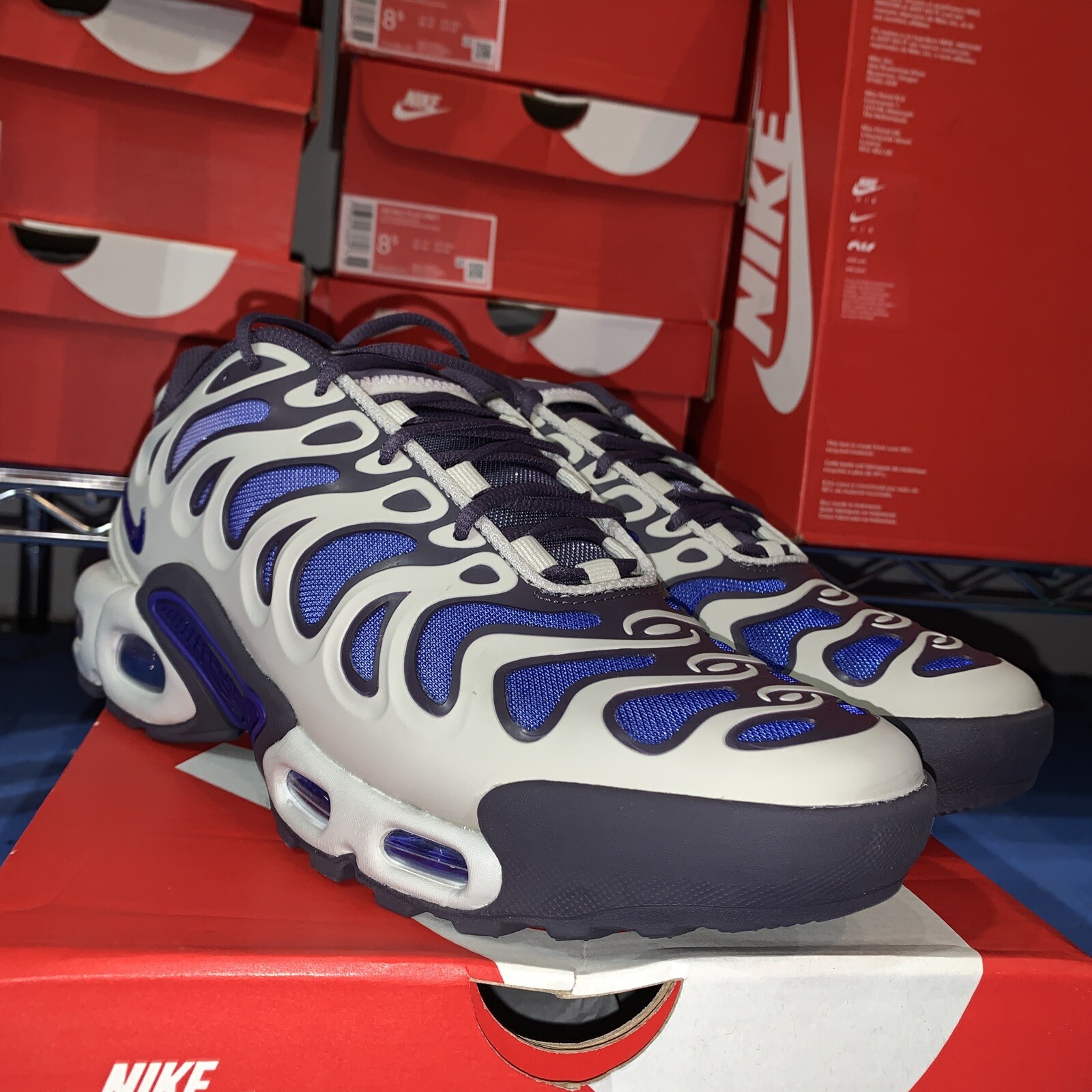 Nike Air Max Plus Drift Concord Blue Purple Grey FD4290-007 Men's Sz 7 ...