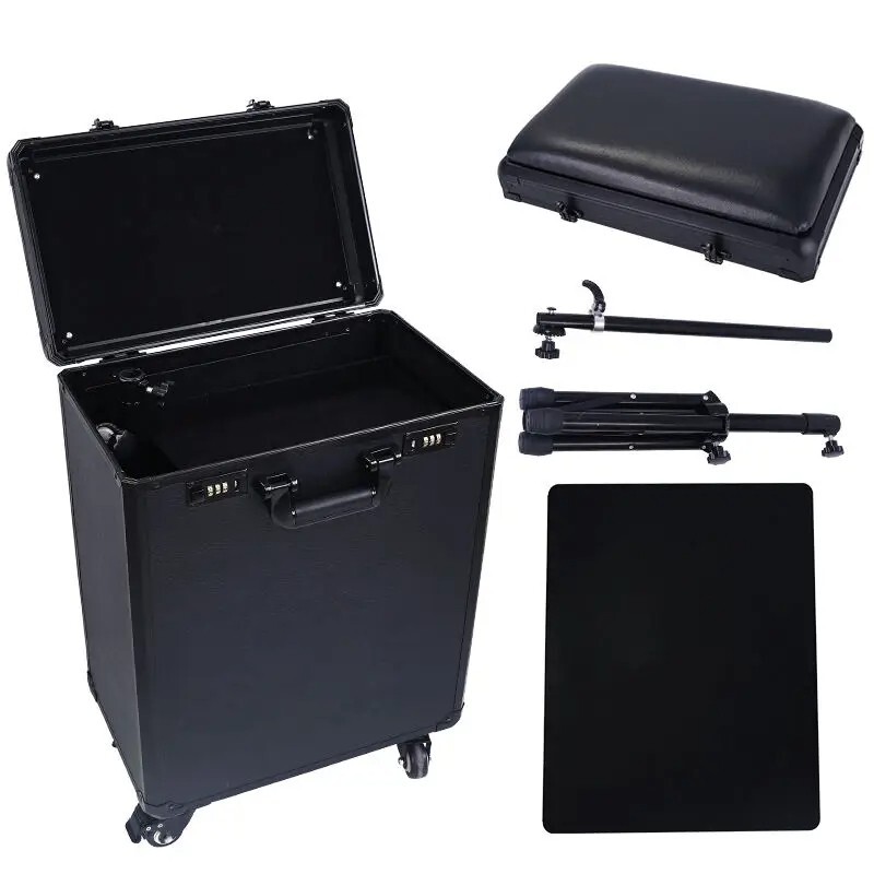 Portable Tattoo Artist Trolley Suitcase Bag Storage Tools Case Arm ...