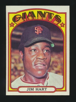 1972 Topps Baseball -#733 JIM RAY HART (San Francisco Giants) *High ...