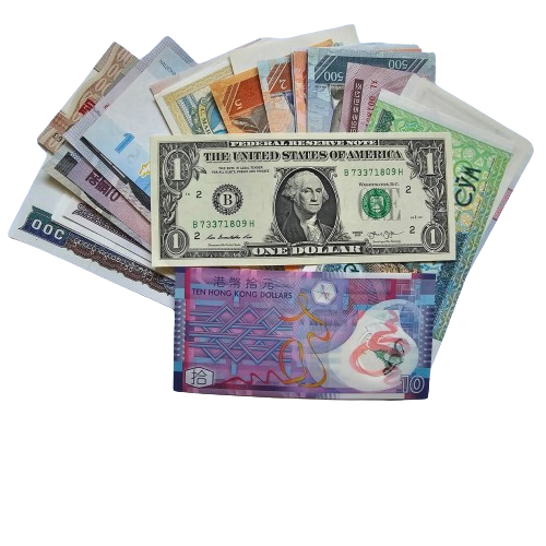 50pcs Different World banknotes 12 countries PAPER MONEY Uncirculated ...