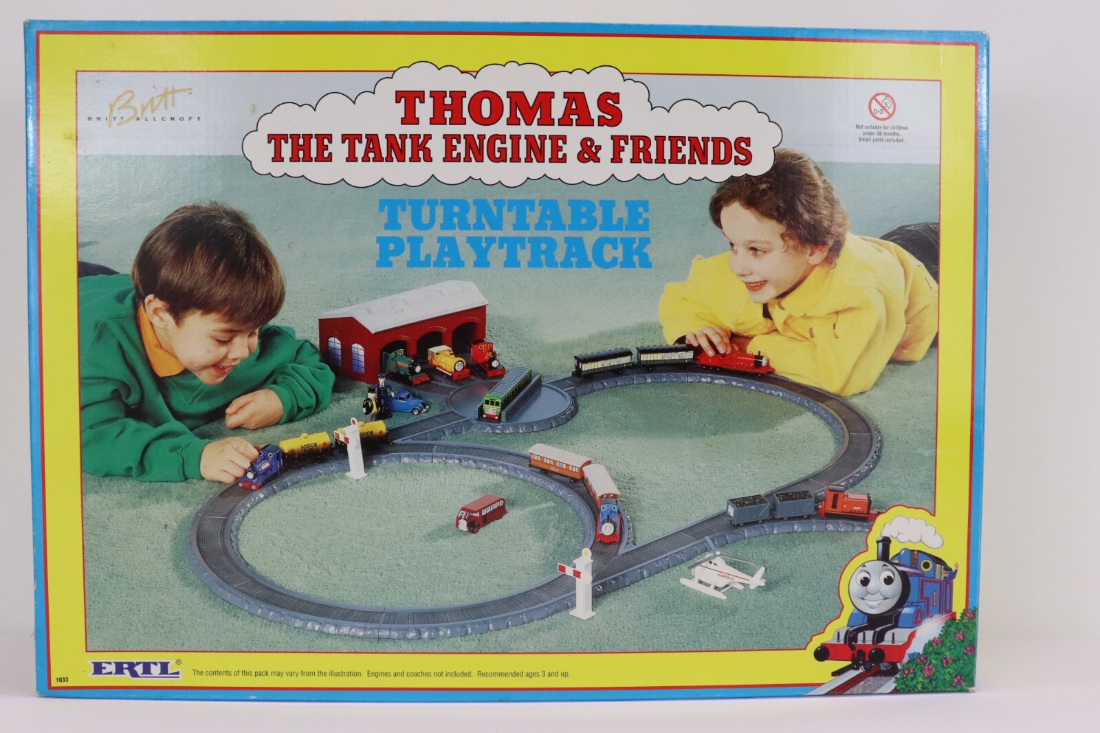 Thomas The Tank Engine Friends Turntable Playtrack 1996 Ertl 100% ...