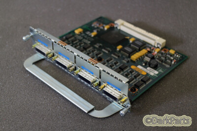 Cisco NM-4T Serial-4T e 4-Port Sync Serial Network Module | eBay