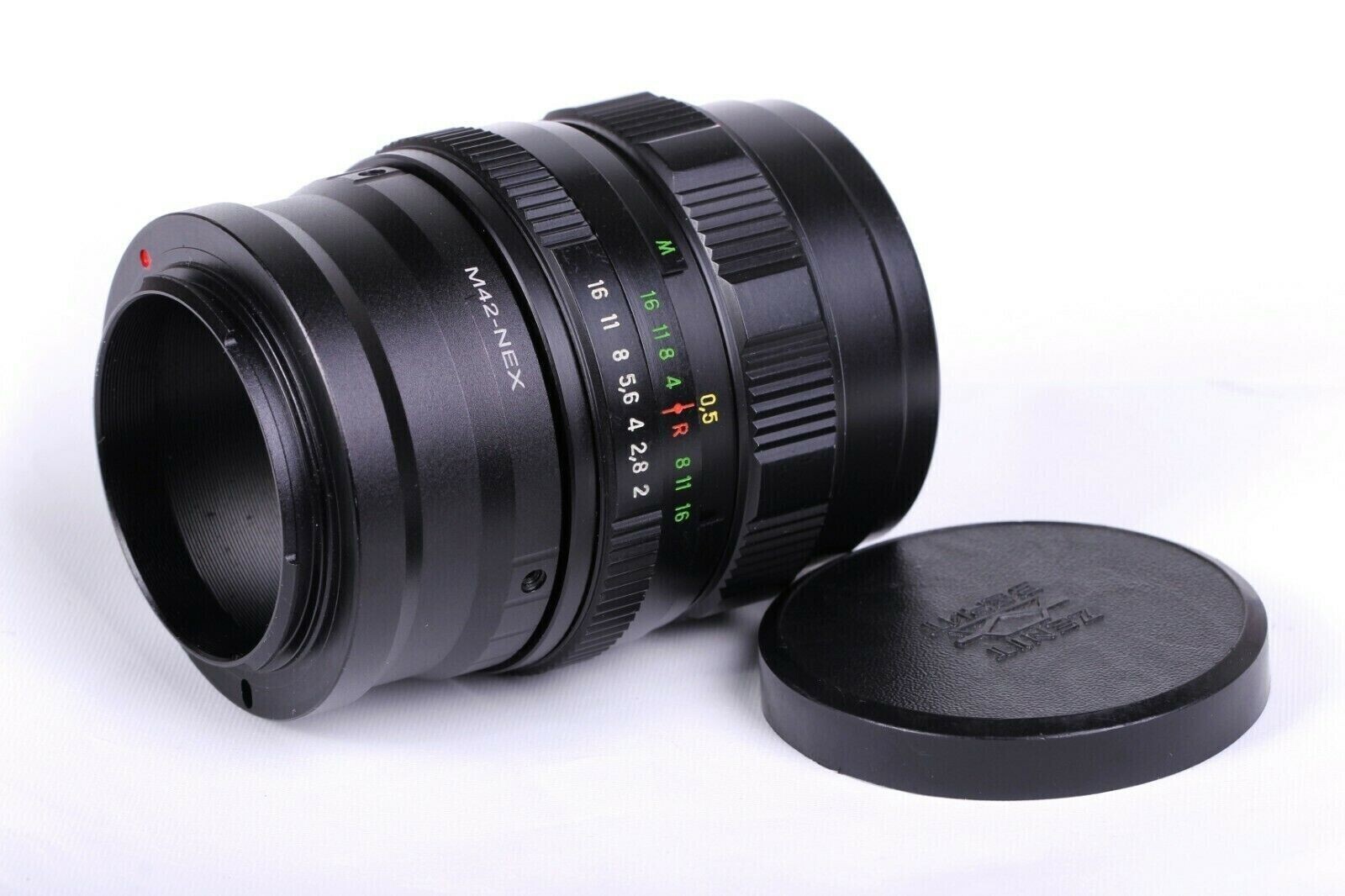 PETZVAL Modified Lens from HELIOS 44М-4 Bubble Effect, Adapter SONY E ...