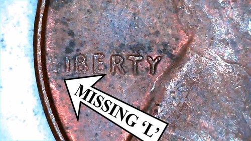 1973 D Penny Missing 'L' in Liberty ERROR | eBay