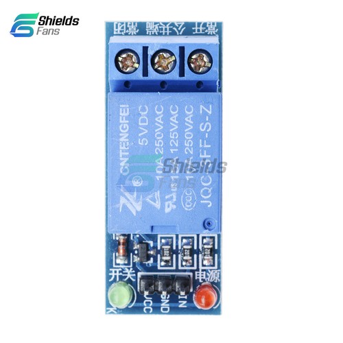 5V 1 Channel Relay Module for Arduino Uno Meage 2560 1280 ARM PIC AVR ...
