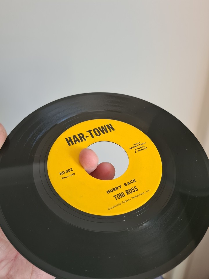 Toni Ross Hurry Back original Northern/Rare Soul 45 vinyl single | eBay UK
