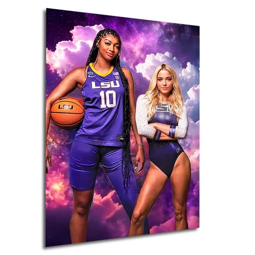 OLIVIA LIVVY DUNNE ANGEL REESE LSU Diva ACEO Art Print Card by RoStar #1/1 | eBay