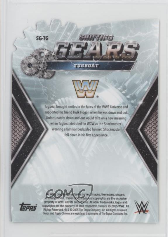 2025 Topps Chrome WWE Shifting Gears Black Refractor /10 Typhoon ...