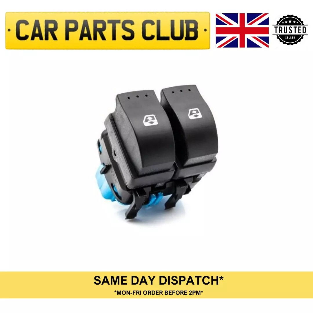 OE RENAULT MASTER TRAFIC VAN FRONT ELECTRIC WINDOW SWITCH NEW ...