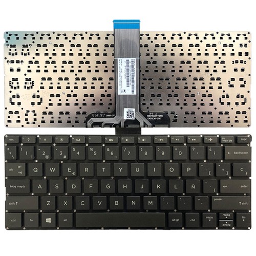 For HP Pavilion 11 x360 11-u000 m1-u000 M1-U001DX Latin Spanish Teclado ...