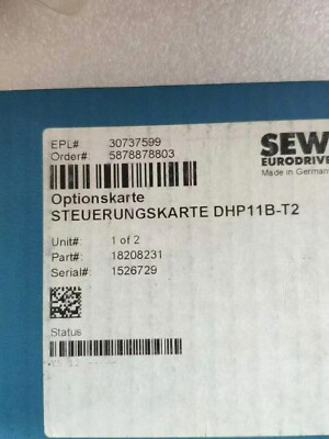 1PC NEW SEW driver programming card DHP11-T2 By DHL Fast Shipping | eBay
